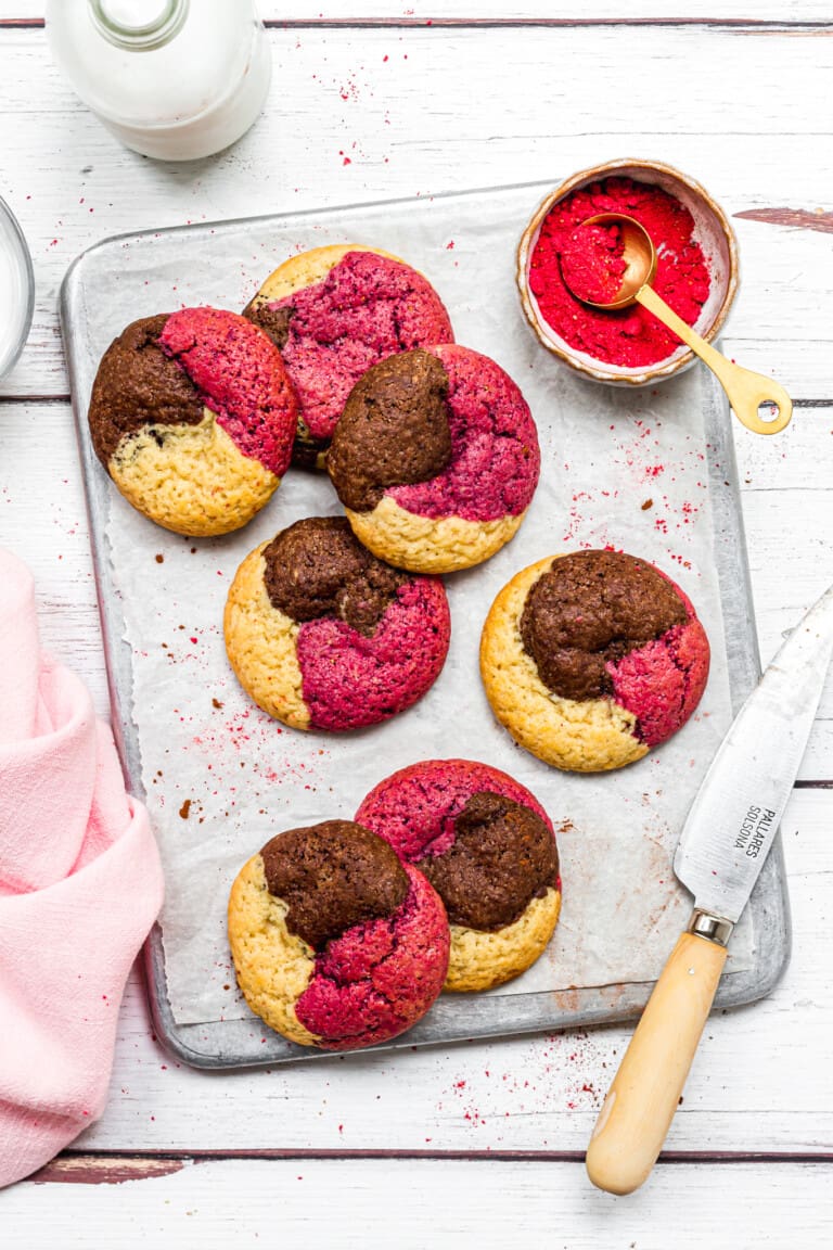 Easy Vegan Neapolitan Cookies (Gluten-Free) - Nourishing Amy