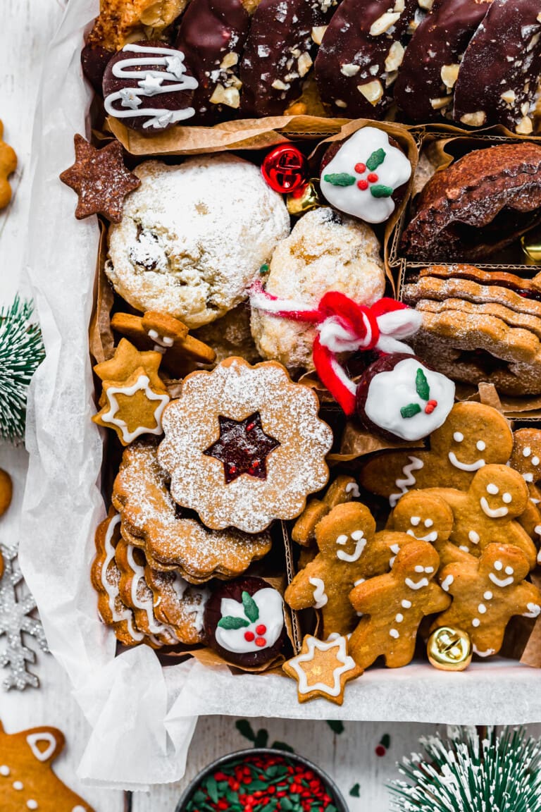 Vegan Christmas Cookie Box (Gluten-Free) - Nourishing Amy