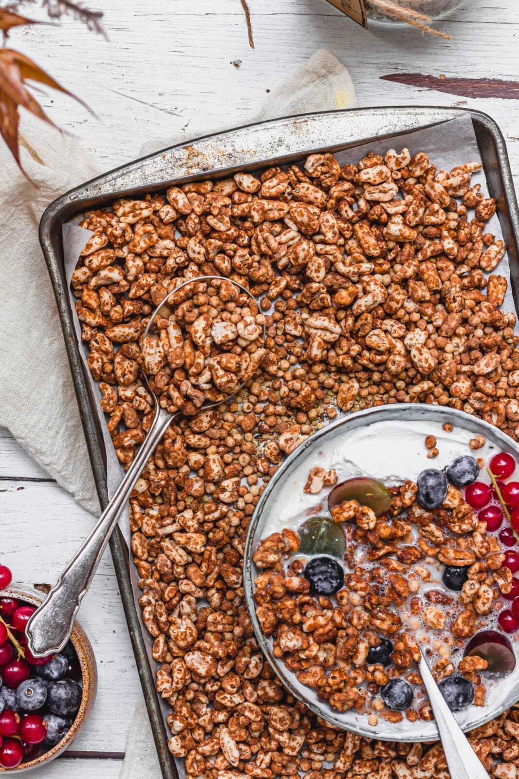 Homemade Protein Crunch Cereal (Vegan GF) - Nourishing Amy