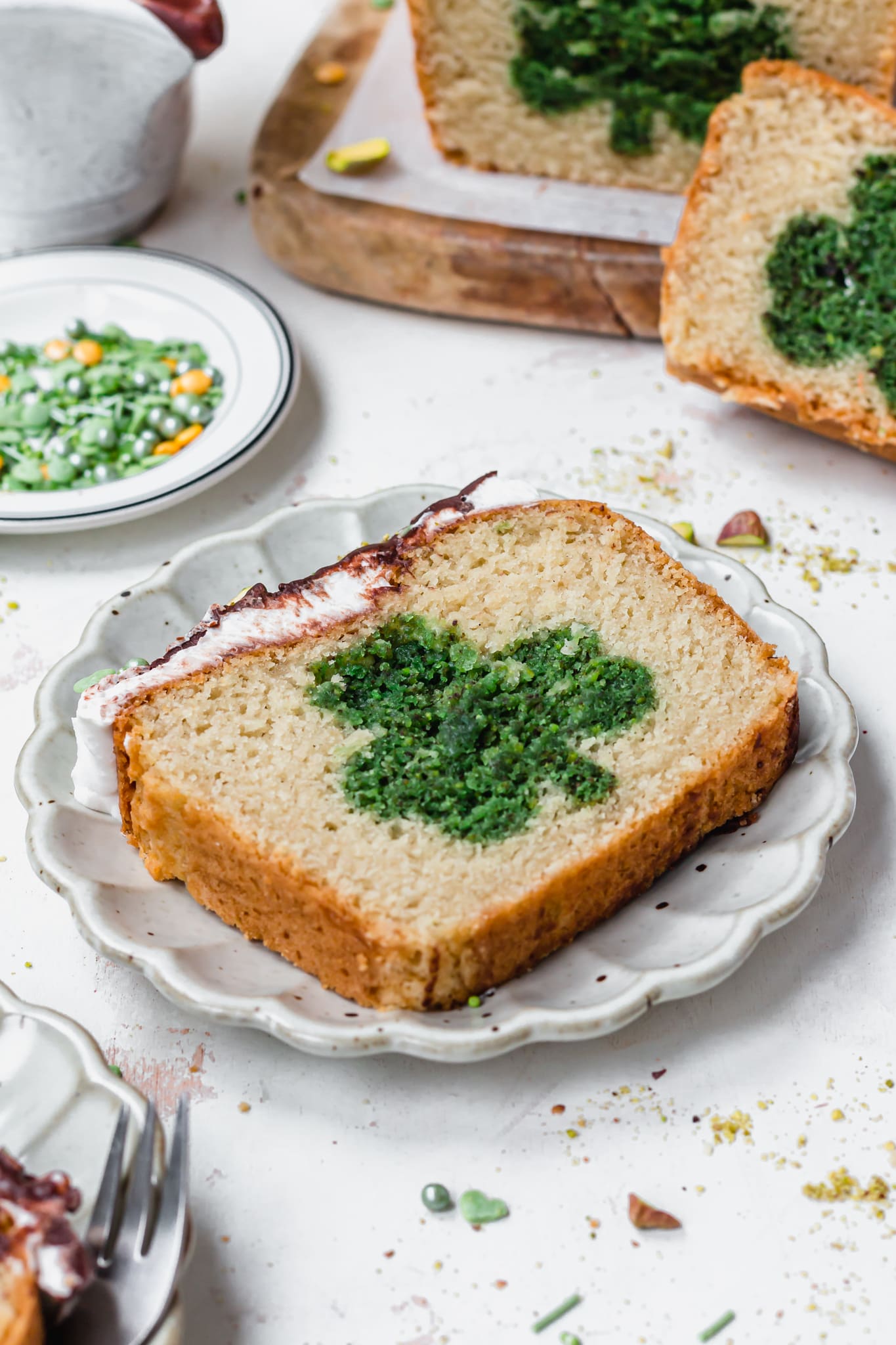 St Patrick's Day Loaf Cake (Vegan Gluten-Free) - Nourishing Amy