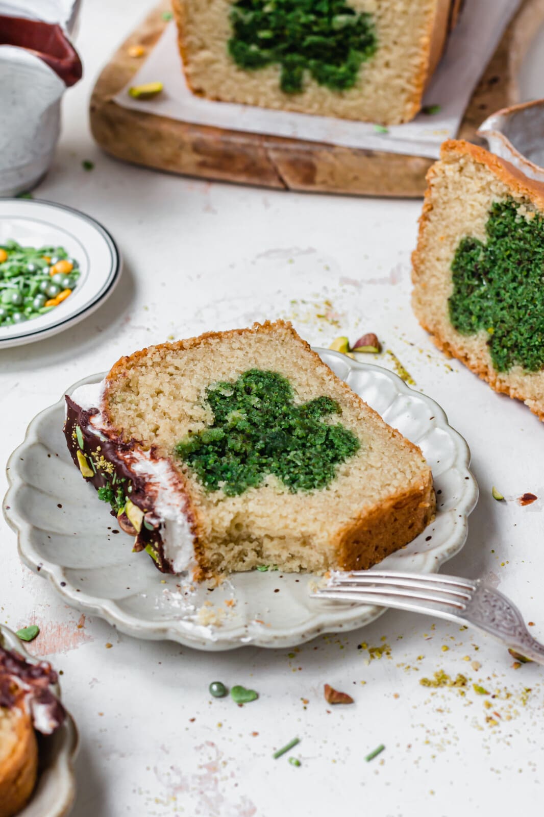 St Patrick's Day Loaf Cake (Vegan Gluten-Free) - Nourishing Amy