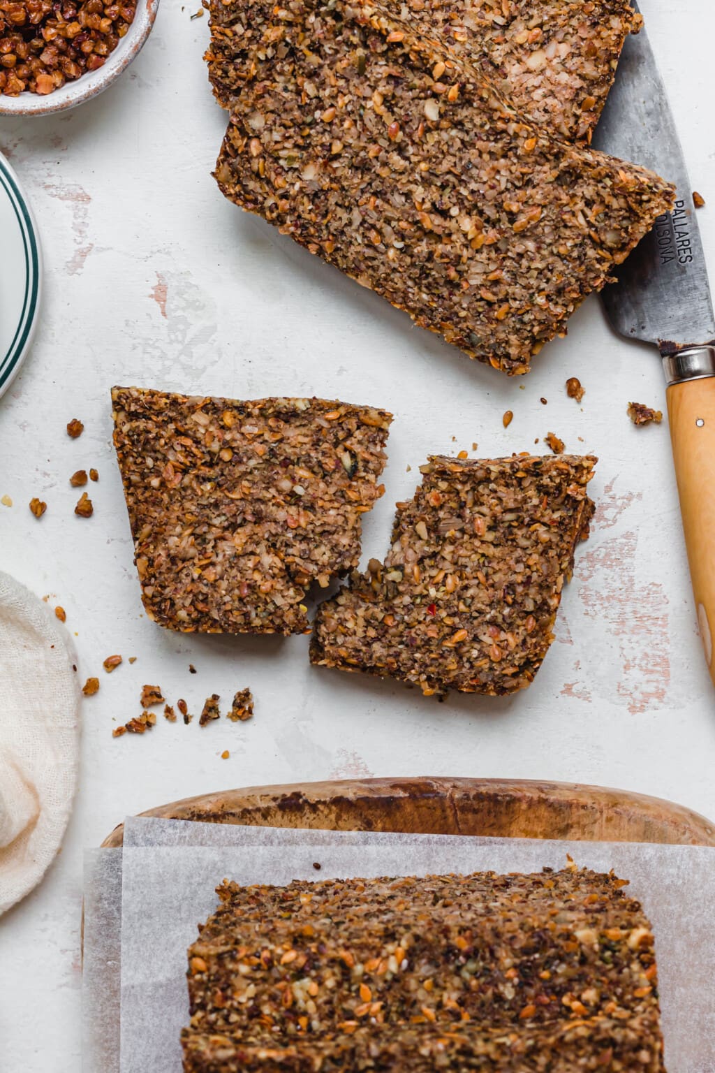 Super Seedy Grain-Free Bread (Vegan GF) -Nourishing Amy
